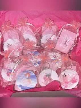 Bags | Buyer Appreciation Perfume Bottle Keychainmirror W Thank You ...